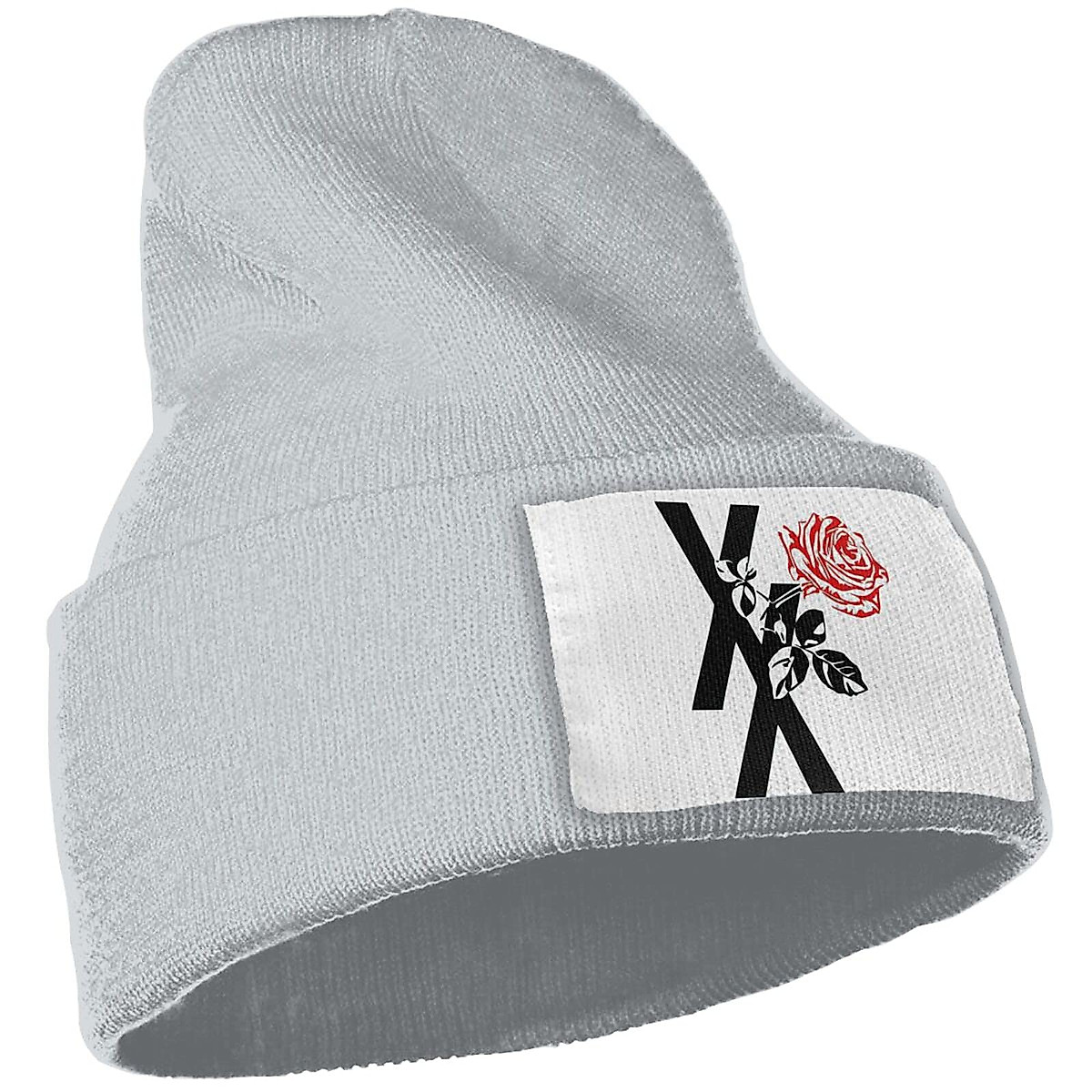 Knit Hat Beanie Cap Casual Skull Caps Hip-Hop Hats Multifunctional Headwear Unisex Gray