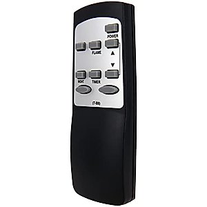 Compatible with Twin Star Dura flame Fireplace Heater Remote Control DFI-5018-01 DFI-5018-02 DFI-5018-03 DFI-5018-04 DFI-5018-05 DFI-5018-07 DFI-5020-01 DFI-5020-02 DFI-5020-03 DFI-5020-04 (T-B8)