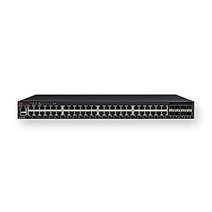 Brocade ICX7250-48P-2X10G ICX 7250-48P - Switch - L3 - managed - 48 x 10/100/1000 (PoE+) + 6 x 1 Gigabit Ethernet SFP+ + 2 x 10 Gigabit SFP+ - rack-mountable - PoE+