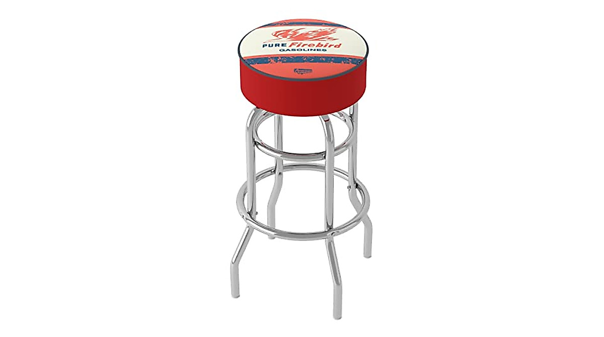 Trademark Gameroom Vintage Swivel Bar Stool for Game Rooms