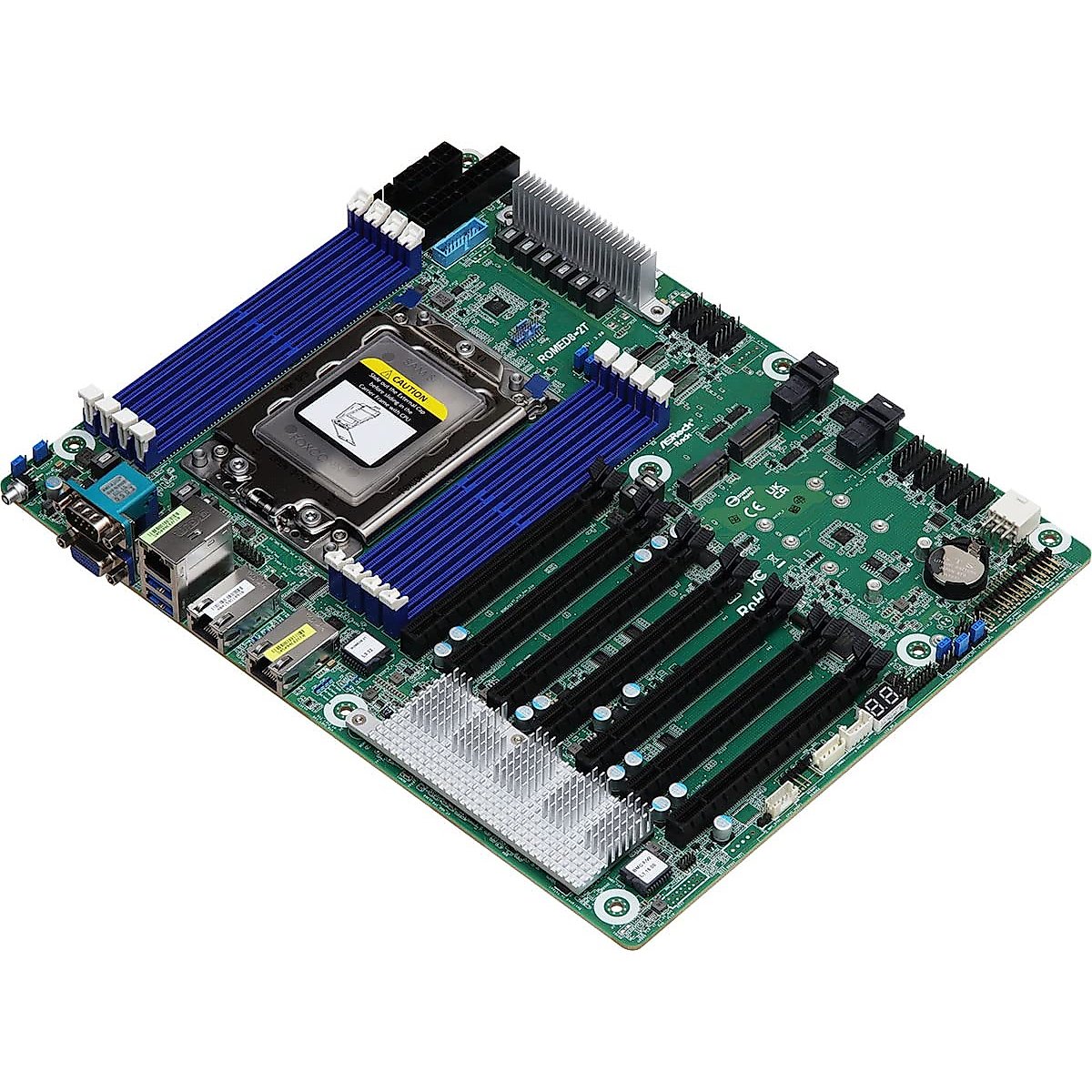 Asrock Rack ROMED8-2T/BCM ATX Server Motherboard AMD EPYC™ 7003 (with AMD 3D V-Cache™ Technology*)/7002 Series Processors SP3 (LGA 4094) Dual 10GbE
