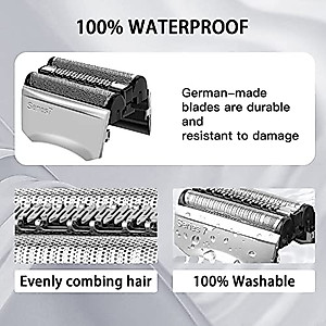 70S for Braun replacement head, New Upgrade 70s Replacement Blades Foil and Cutter for 760CC,765C,9565,9595