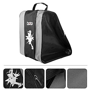 WINOMO Ice Skate Bag Ice Roller Skating Carrying Bag Inline Skating Bag Figure Skate Bag Skates Tote Bags Skating Accessories