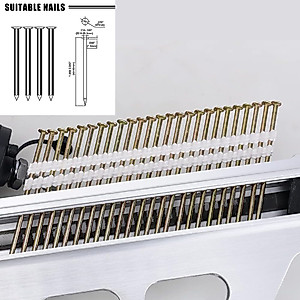 AEROPRO TOOLS Pneumatic Framing Nailer RHF9021, 21 Degree plastic collated nails from 2-Inch to 3-1/2-Inch With Tool-Free Depth Adjust,No Mar Tip and Rafter Hook