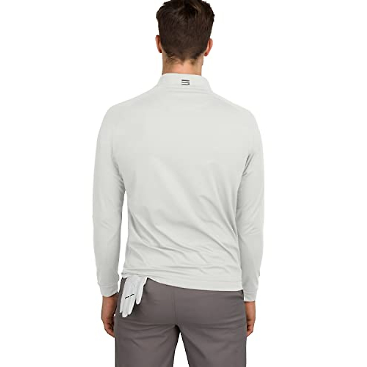 Three Sixty Six Men’s Dry Fit ¼ Zip Golf Pullover Jacket - Lightweight, Breathable & Stretch Fabric Sweater with Chest Pocket