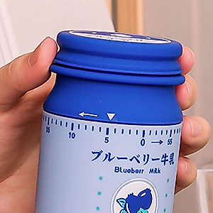 Kawaiis Japanese Milk Timer Kitchen Timer Cute Timers for Cooking Kitchen Supplies Teens Study Coffee