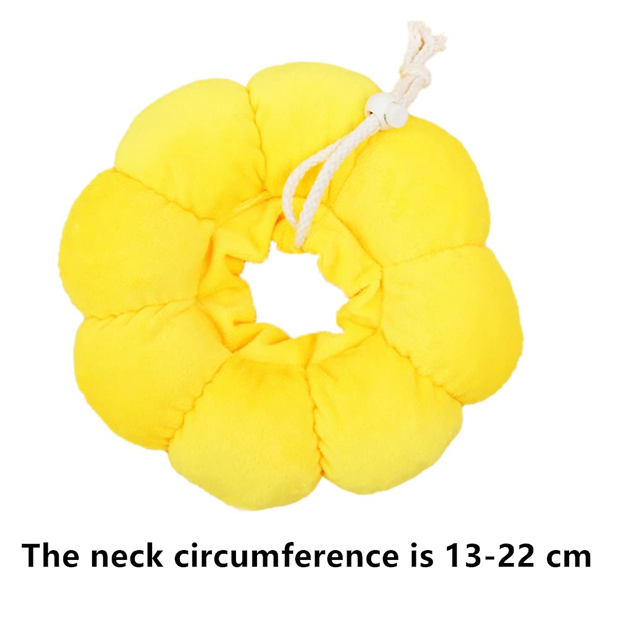 Adjustable Cat Recovery Collar Cat Elizabethan Collar Pet Cone Collar Cat Cone Collar for Anti-Bite Lick, Kittens and Puppies Wound Healing (S Sun Flower)