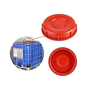 2Pcs IBC Tank Lid, Plastic IBC Tote Cover, IBC Water Tank Cover, IBC Tote Lid Cover for Chemical, Medicine, Food, etc