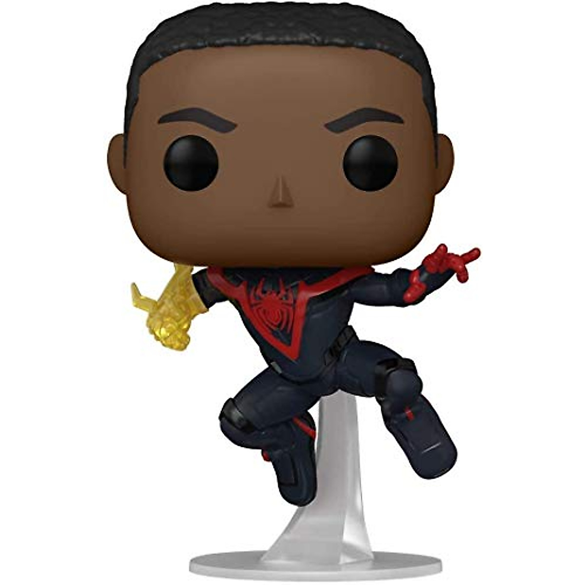 Funko Pop! Marvel Spider Man Gamer Miles Morales Unmasked Chase Exclusive