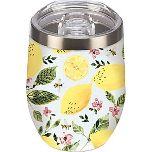 Primitives by Kathy Lemons Watercolor Wine Tumbler
