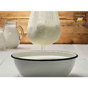 Cheesecloth, Grade 90, 54 Sq Feet, 100% Unbleached Cotton Fabric, Ultra Fine Reusable Cheesecloth for Cooking, Straining (Grade 90-6Yards)