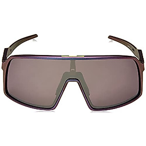 Oakley Men's OO9406 Sutro Rectangular Sunglasses, Green Purple Shift/Prizm Road Black, 37 mm