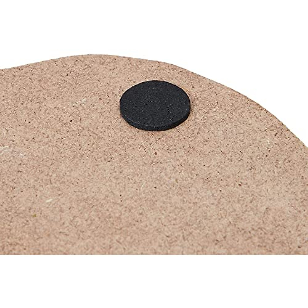 Juvale 6 Pack Round Textured Print Wooden Coasters for Drinks and Tabletops, Rustic Home Decor (3.9 in)