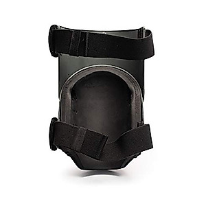 TSE Safety - TSE-TFLX-4-16 Flex Work Knee Foam Padding Pads - Anti-slip Strong Double Straps Comfortable Knee Protection Breathable Heavy Duty for Indoor and Outdoor Use – Black, One Size