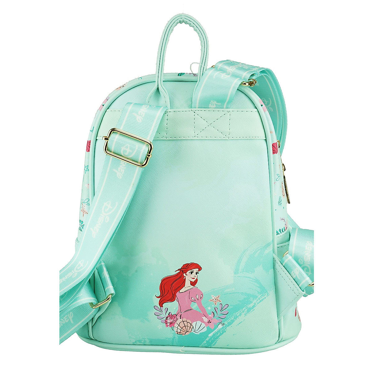 Disney The Little Mermaid Wondapop 11 Inch Vegan Leather Mini Backpack