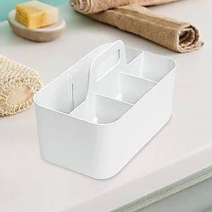 Kumprohu Shower Caddy Tote Storage Basket Storage Organizer Caddy Tote, Shower/Bath Storage Organizer Caddy Tote Divided Shower Organizer with Handle | Holds Hand Soap, Shampoo, Sponges