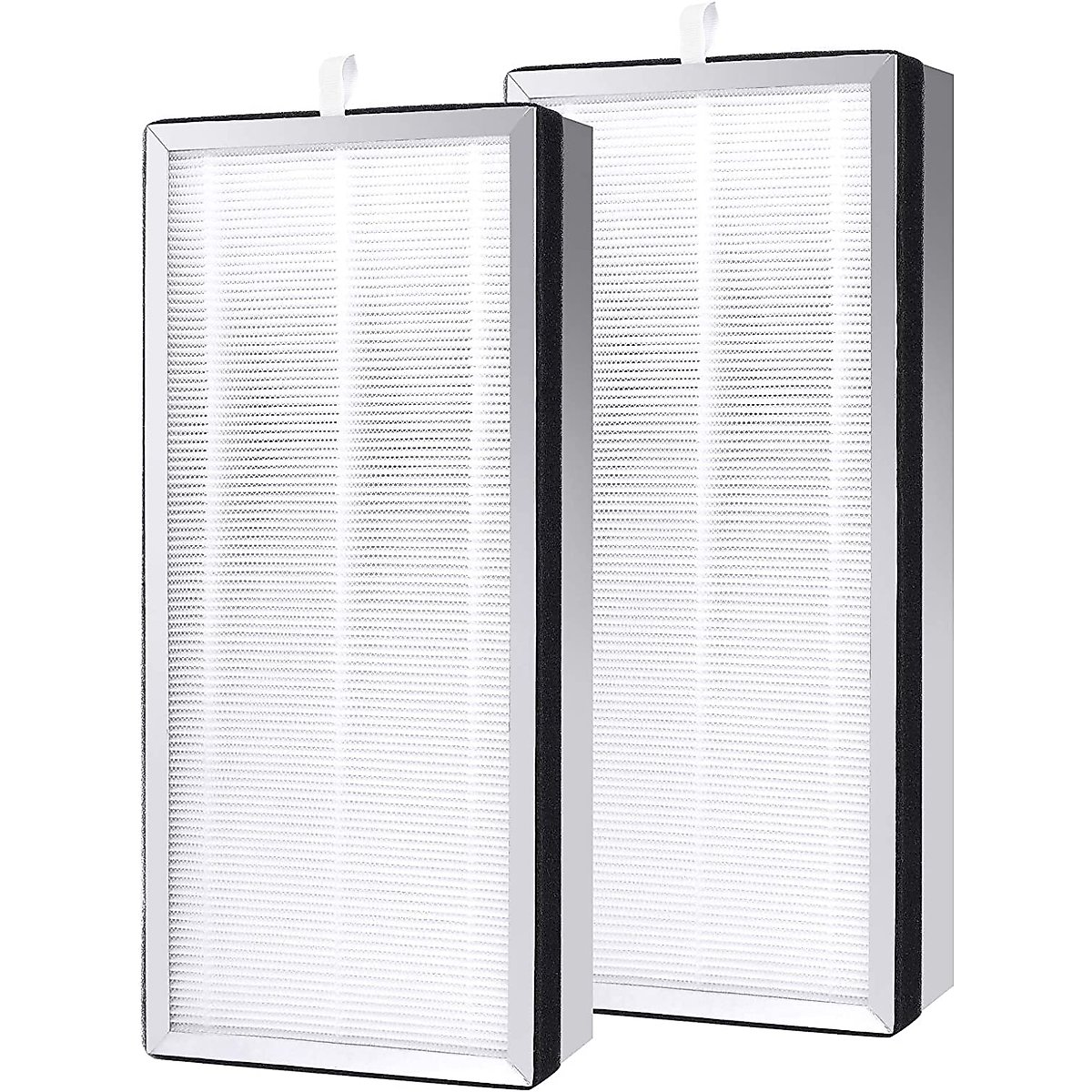 MA-40 Replacement Filter Compatible with Medify MA-40, 3 in 1 Pre-Filter, H13 HEPA Air Filter and Activated Carbon, 2 Pack, By KeeTidy