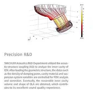 Tanchjim Ola 10mm Dynamic Driver IEMs, DMT4 Architecture HiFi in Ear Earphone (Without Mic)