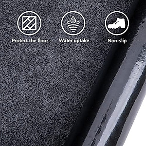 Tmovjxv 74 x 72 Inch Anti-Slip Hot Tub Mat-Waterproof Hot Tub Flooring Protector Mat-Absorbent Home Equipment Mat for Protect The Hot Tub Pool Floor from Wear