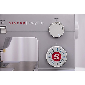 SINGER | Heavy Duty 4432 Sewing Machine with Durable and Fully-Padded Machine Carrying Case