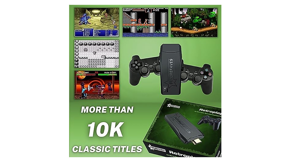 Retroplay: Ultimate Retro Gaming Console with 10000 Games