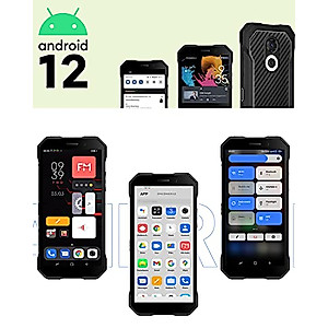 DOOGEE S61 Rugged Smartphone - 2022 Android 12 Rugged Phone - 20MP Night Vision Camera - 6GB+64GB - IP68 Waterproof Unlocked Cell Phone Outdoor- 5180mAh Battery - 6.0" IPS HD- Dual SIM 4G (Kevlar)