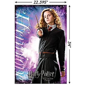 Trends International Harry Potter and the Half-Blood Prince - Hermione Wall Poster, 22.375" x 34", Premium Poster & Mount Bundle