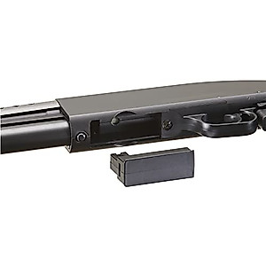 Airsoft Shotgun Metal Barrel Single Shot Pump Action 300 FPS (Airsoft Gun) with Airsoft Tactical Pistol Grip