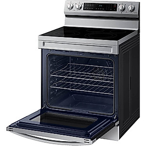 Samsung NE63A6511SS 6.3 Cu. Ft. Stainless Smart Freestanding Electric Range