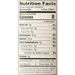 Sadaf Orange Blossom Water for Cooking - Food Grade Orange Blossom Water for Baking, Food Flavoring or Drinking - Ideal for Persian desserts, cakes or syrups - Product of Lebanon (10 fl Oz)