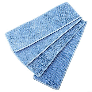 4PCS Mopping Pad Replacement, Superfine Fiber Cleaning Mop Cloth Accessories for Proscenic-P11/ P11 for Combo/ P10 /P10 Pro/ U1 Robot Vacuum Cleaner