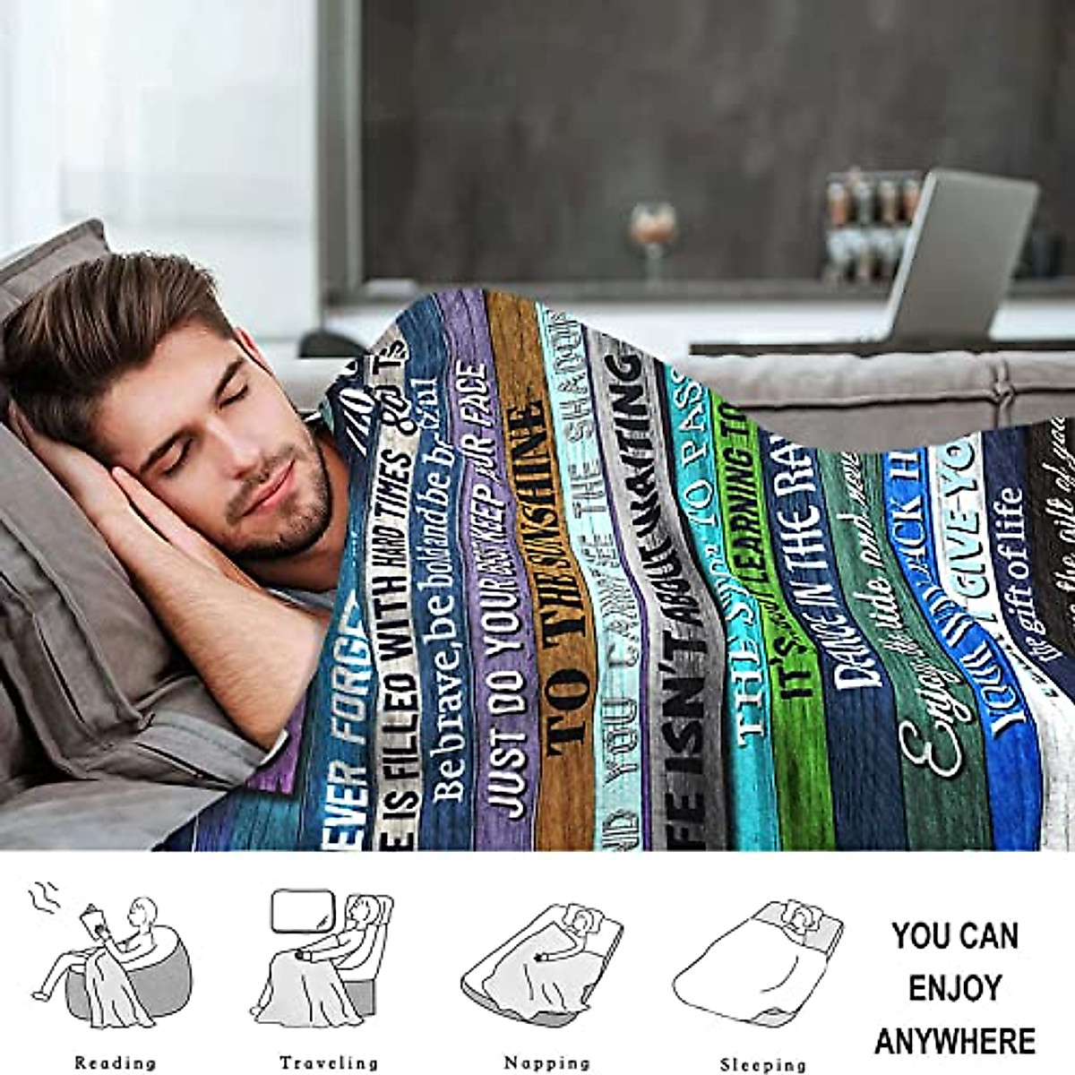 Worktisky Son Gifts Blanket,Son Blanket from Mom Dad,Dad/Mom to Son Gifts for Fathers Day,Birthday Gifts for Grown Son from Mom Dad,Valentines Gift for Son,Christmas Graduation Gift for Son 60"X 50"