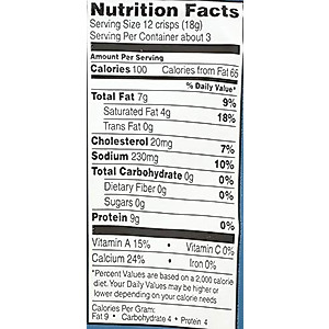 Parm Crisps Oven-Baked Original Cheese Snack, 1.75 oz