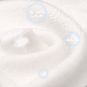 SERISIMPLE Women Viscose Bamboo Ankle Socks Low Cut Thin Sock Lightweight Pastal Color Soft Sock 5 Pairs(White, Large)