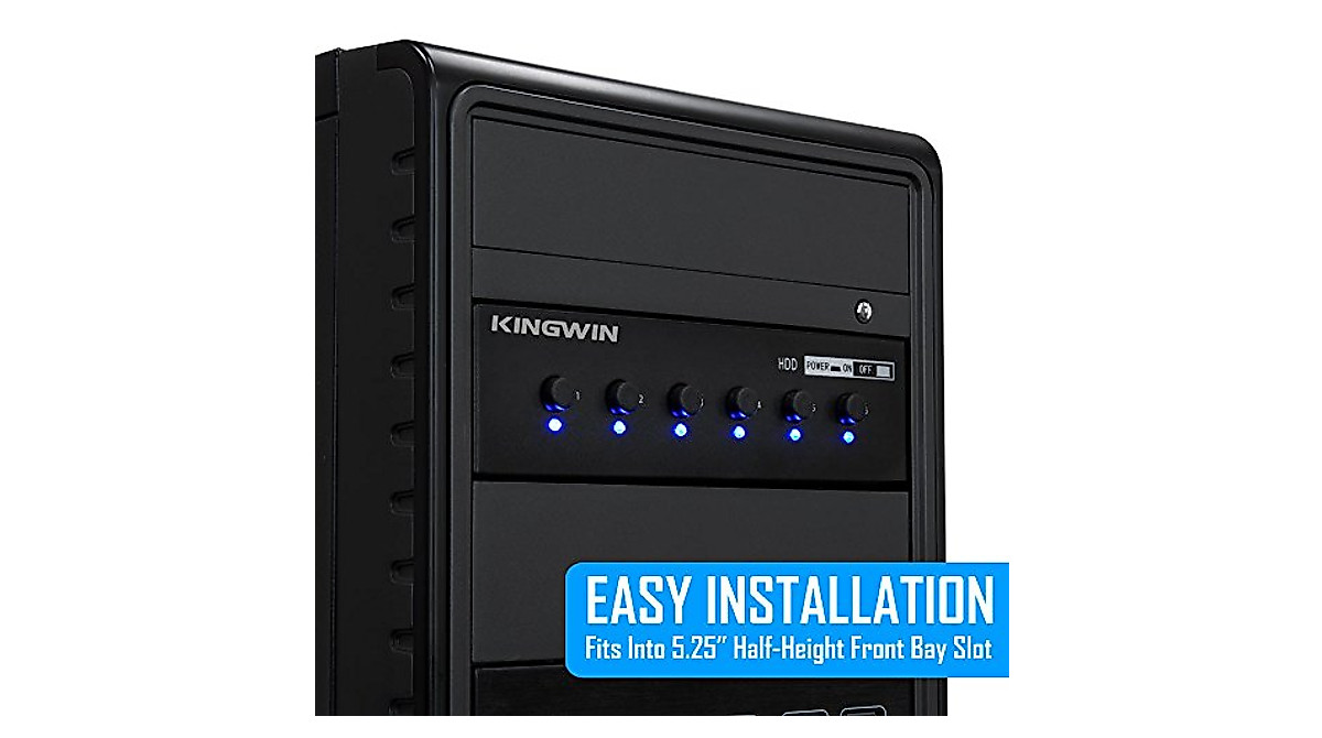 Kingwin Hard Drive Power Switch Module for 2.5 inch/3.5 inch SATA HDD/SSD. Optimized for SSD ...