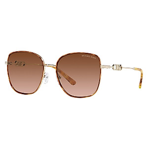 Michael Kors Empire Amber Gradient Butterfly Ladies Sunglasses MK1129J 10143B 56