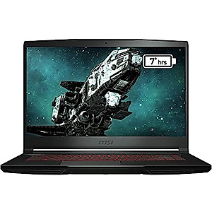 MSI 2022 Newest GF63 Thin Gaming 15 Laptop, 15.6" FHD IPS Display, 10th Gen Intel i5-10300H (Beats i7-8750H), GeForce GTX 1650 4GB, Win10, HDMI Cable (32GB RAM I 512GB SSD)