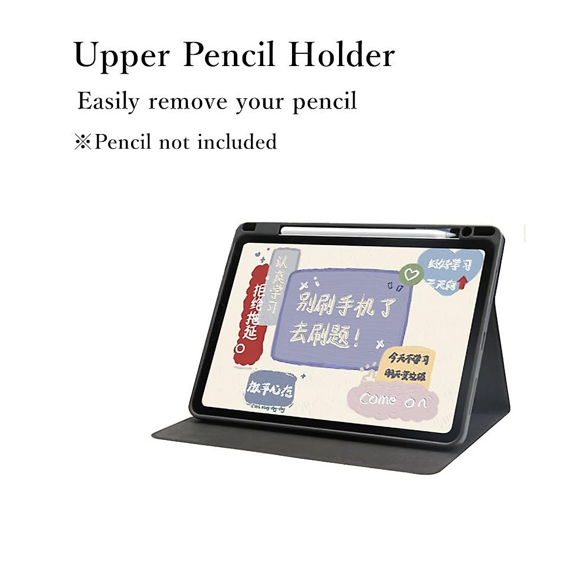 kaitesi Floral Case Compatible with 2022 iPad 10th Generation 10.9 inch Case Flower Pattern Cute Slim Leather Smart Cover with Pencil Holder,Color E