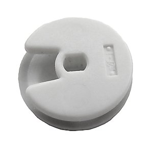 Replacement 3D Analog Joystick Thumb Button Stick Cap Cover Grips for 3DS LL / 3DS XL（White）