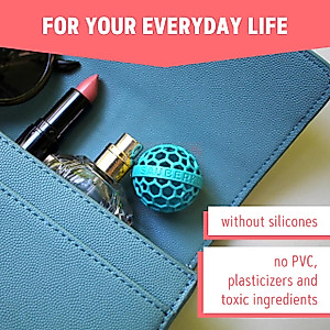 Sauberkugel - The Clean Ball - The clever way of cleaning purses, bags, backpacks and school bags (Teal)