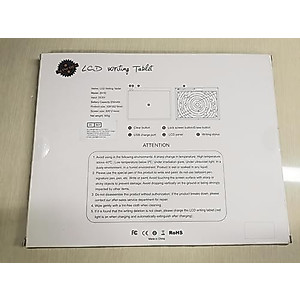 16 Inch Rechargeable LCD Writing Tablet, Erasable & Colorful Doodle Board with Eye-Protecting Large Screen, Educational Learning Toys for 3 4 5 6 7 Year Old Kids, Drawing Tablet Gift for Boys Girls