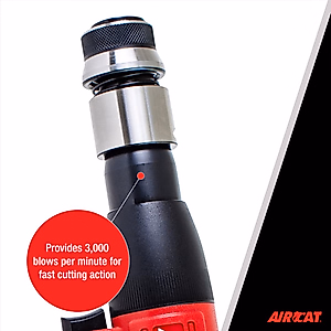 AIRCAT Pneumatic Tools 5100-A-T: .401-Inch Shank Composite Medium Stroke Air Hammer 3,000 BPM - Hammer