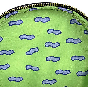 Loungefly Rugrats All Over Print Womens Double Strap Shoulder Bag Purse