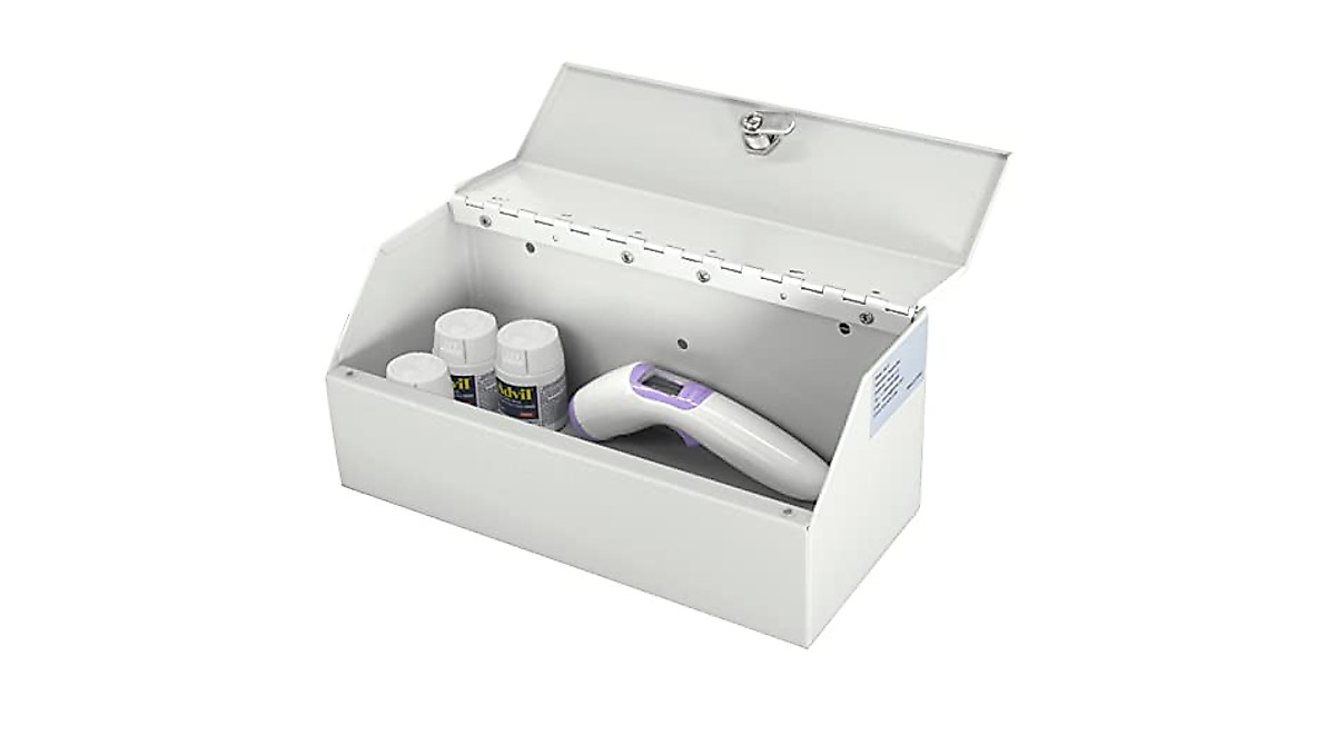 Medicine Lock Box for Safe Medication Storage - Lockable Medicine ...