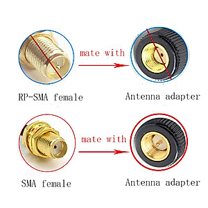 Lala Smill RG174 WiFi Antenna Extension Cable, 20ft /6m SMA Male to SMA Female Coaxial Low Loss Cable for SDR Antenna, Security Camera Antenna, Mag Mount Antenna