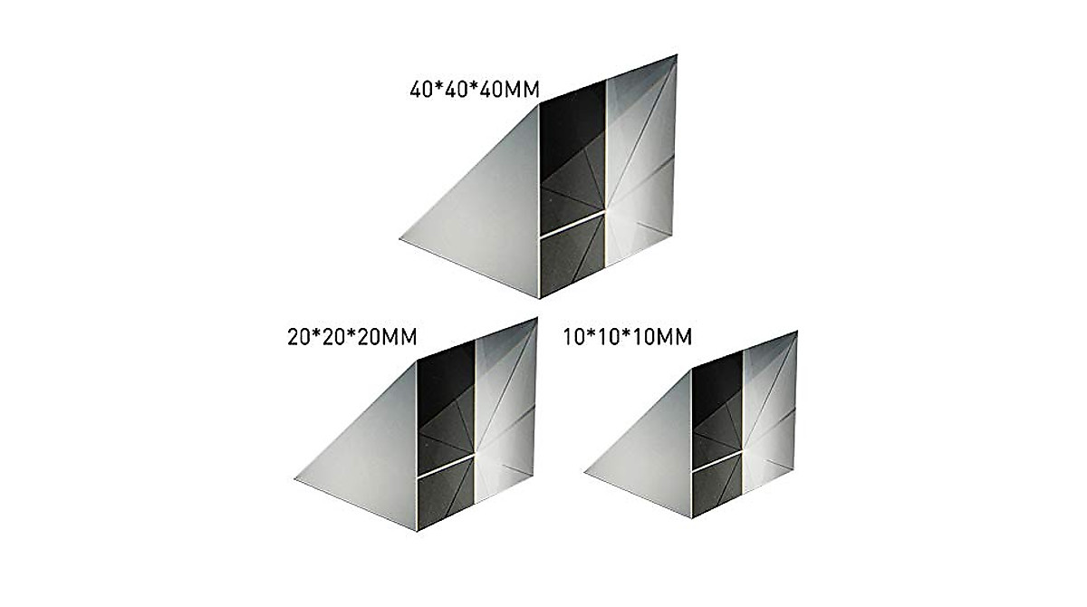 Coherny Optical Glass Triangular Prisms Right Angle Isosceles Prisms ...