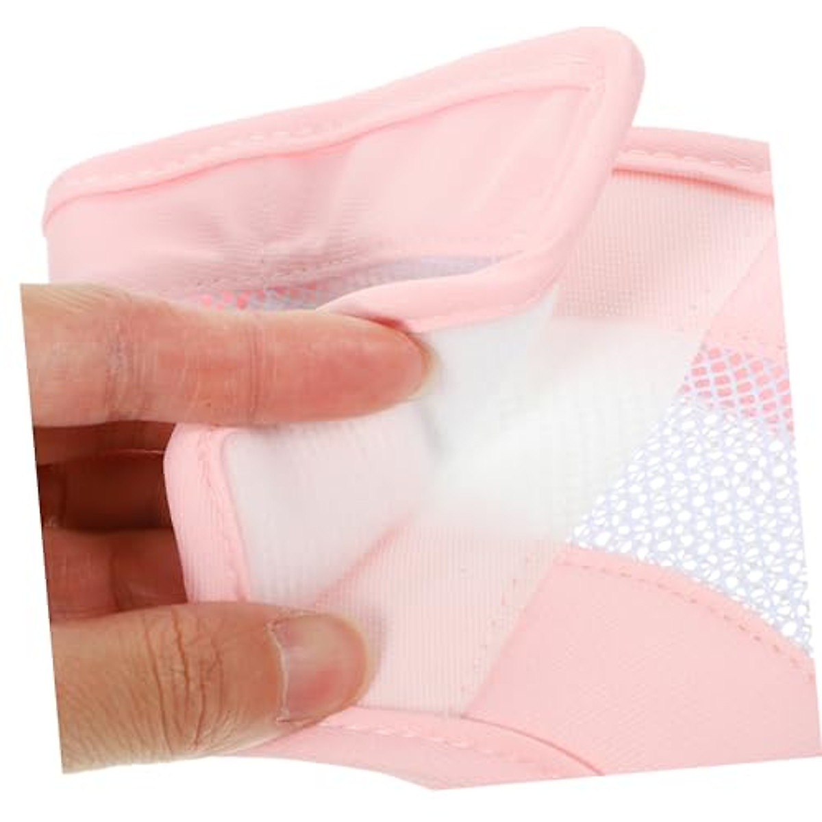 Yardwe 2pcs Compound Cone Collar Bonsai Tree for Aquarium Tank After Surgery Cat Collar Cats Supplies Soft Recovery Collar for Cats Cat Cone Cat Supply Cat Neck Circle PVC Pet Pink Pillow