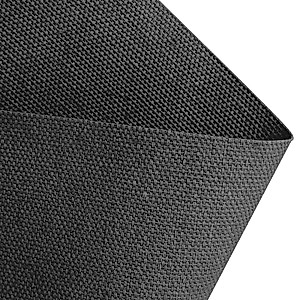 Cotton Canvas Fabric 60x40 Inches, Thick Canvas Fabric, 10oz, Suitable for Painting, Sewing, Bag,Crafts, Embroidery, Handmade Home Decor (Black)