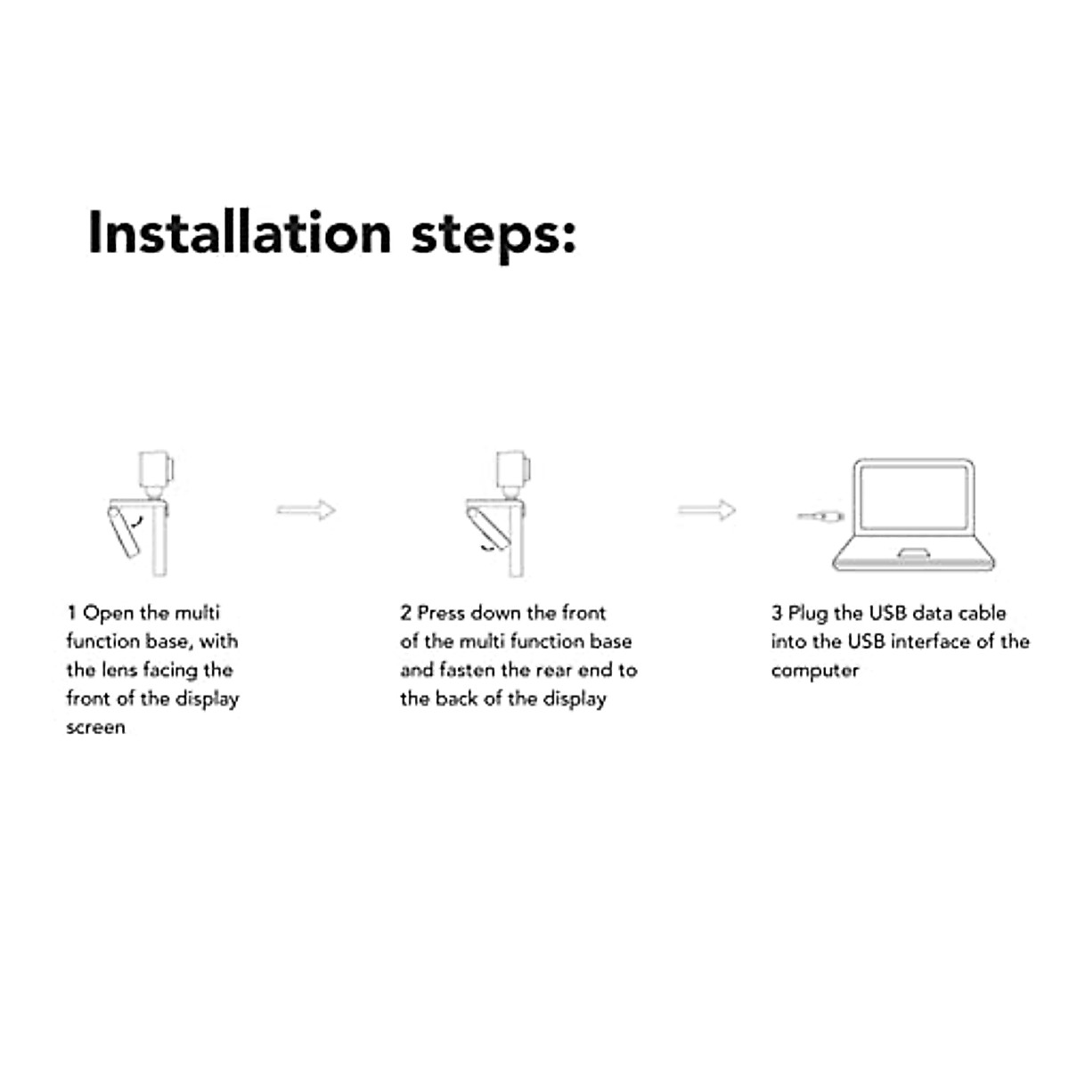 1440P Full HD Camera,Drive Free Streaming Webcam,USB PC Computer Webcam with Microphone Lens Protection Cover,for Recording,Calling,Meeting,Gaming