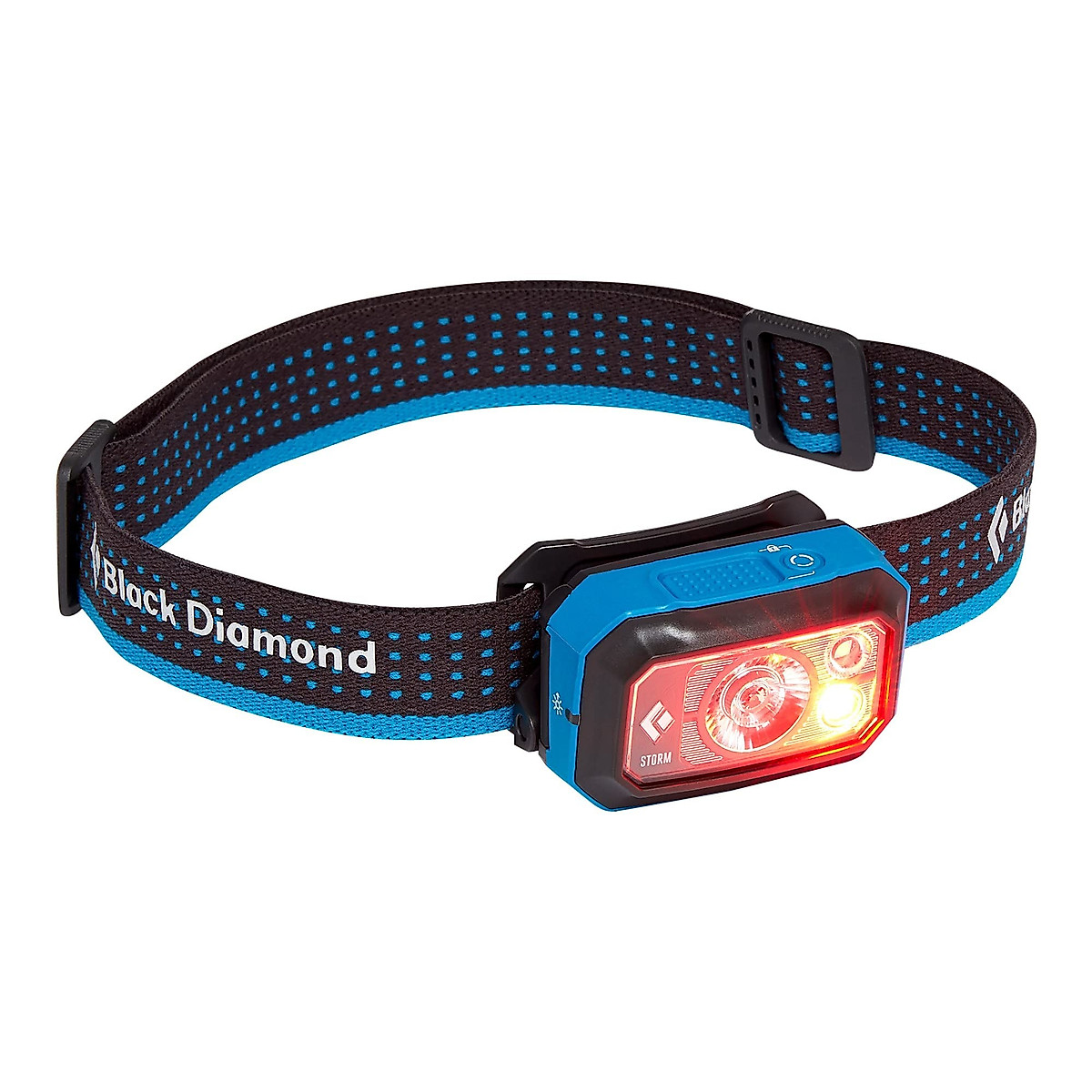 Black Diamond Storm 400 Waterproof Headlamp, Black, Battery Powered